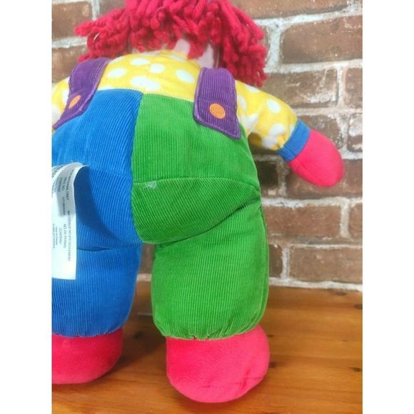Gymboree | Toys | Vintage 205 Gymboree Gymbo The Clown Plush 7 Soft Toy ...